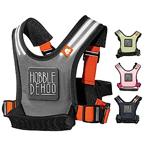 Hobbledehoo Active Child Harness, Safety Harness For Kids & Toddlers Aged 2-7 Years, Child Harness For Walking & Supporting SEN and Special Needs (Orange Harness with Leash)
