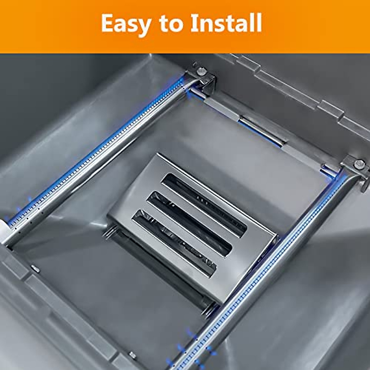 Hisencn 67060 Grill Heat Deflector for Weber Spirit II 200 and 300 Series, Spirit II E210, E220, E310, S210/220, S310/320 with Front Control, Stainless Steel Weber Spirit II Grill Parts