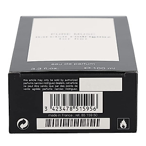 NARCISO RODRIGUEZ Pure Musc for Woman Eau De Parfum Spray, 3.3 Fluid Ounce