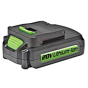 Genesis GLIW20AK 20-Volt Li-Ion Cordless Impact Wrench Kit with Charger, Battery, Sockets, Storage Case, and 2 Year Warranty