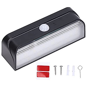 LED Outdoor Lights, IP65 Waterproof Body Induction LED Wall Light Energy Saving Highly Durable Heat Resistant for Garden for Corridor for Home