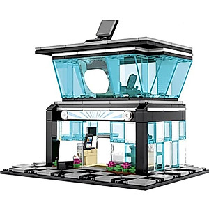 General Jim's Modular City Retail Cell Phone Building Blocks Store | Urban Electronics Emporium Building Set