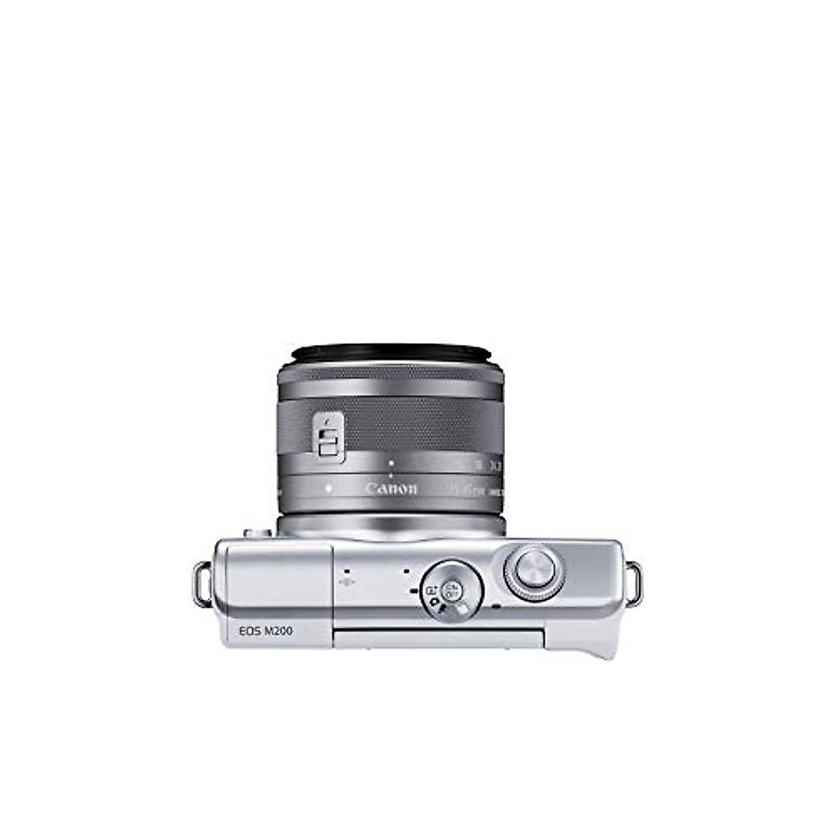 Canon EOS M200 Compact Mirrorless Digital Vlogging Camera with EF-M 15-45mm Lens, Vertical 4K Video Support, 3.0-inch Touch Panel LCD, Built-in Wi-Fi, and Bluetooth Technology, White