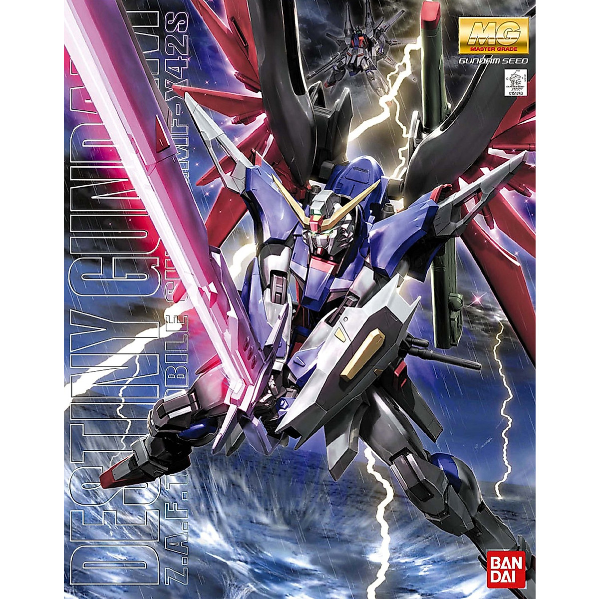 Bandai Destiny Gundam Gundam Seed Destiny, MG 1/100 Scale Model Kit
