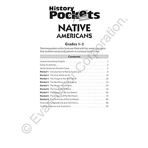History Pockets: Native Americans, Grades 1-3