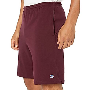 Champion Men's Shorts, Classic Cotton Jersey Athletic Shorts, 9", Long Gym Shorts, Men's Workout Shorts