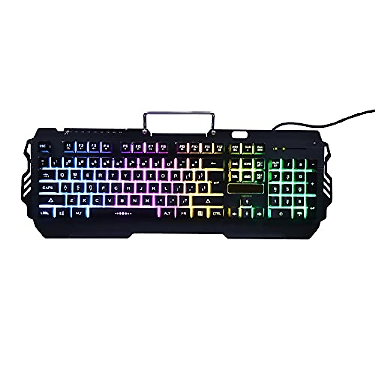 Computer Keyboard, Convenient Gaming Keyboard Mechanical with Lighter Holder for Home for Students