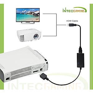 HDMI Cable for Original Xbox 360 Console, Xbox 360 to HDMI Aadapter with Component Signal Output (Better Image), HD Converter