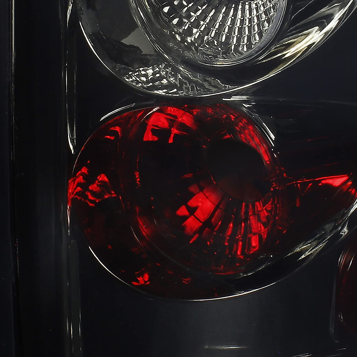 SPEC-D TUNING Smoke Lens Tail Lights Compatible with 2004-2008 Ford F-150 Styleside, Left + Right Pair Assembly