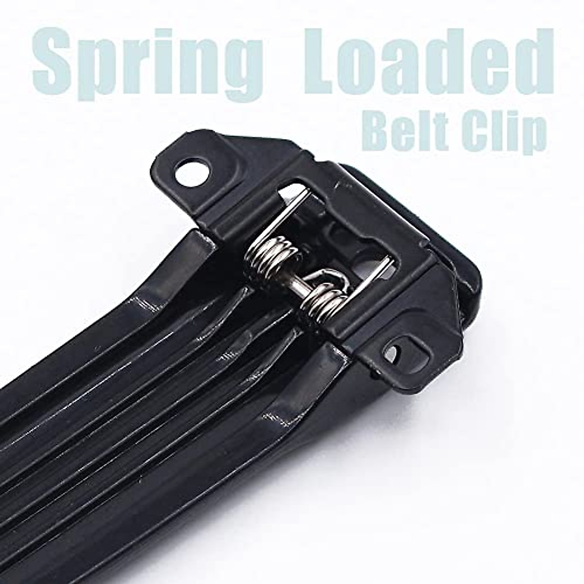 Replacement Belt Clip KBH-10 for Kenwood TK260G TK-272G TK-388G TK-2100 TK-2118 TK-3206 TK-3207 Radio (7PCS)