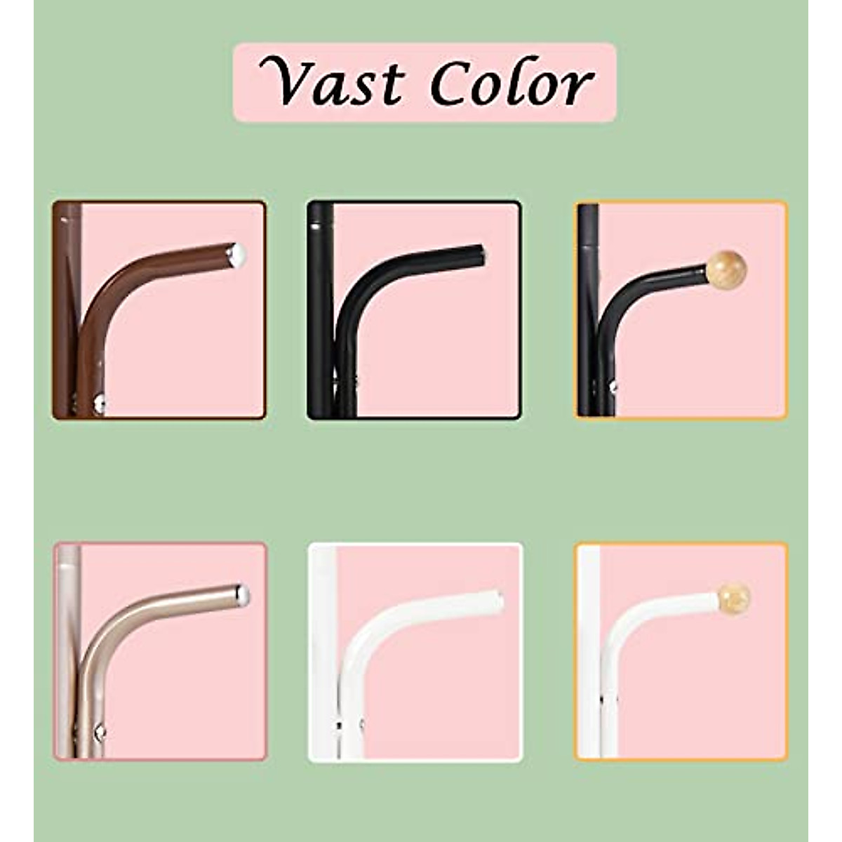 Oikos coat racks free standing, coat stand, coat rack stand, coat rack, hat tree, hall tree, hat stand, standing coat rack, rustic coat rack, entryway coat rack, cloth hanger rack stand (Cream White)