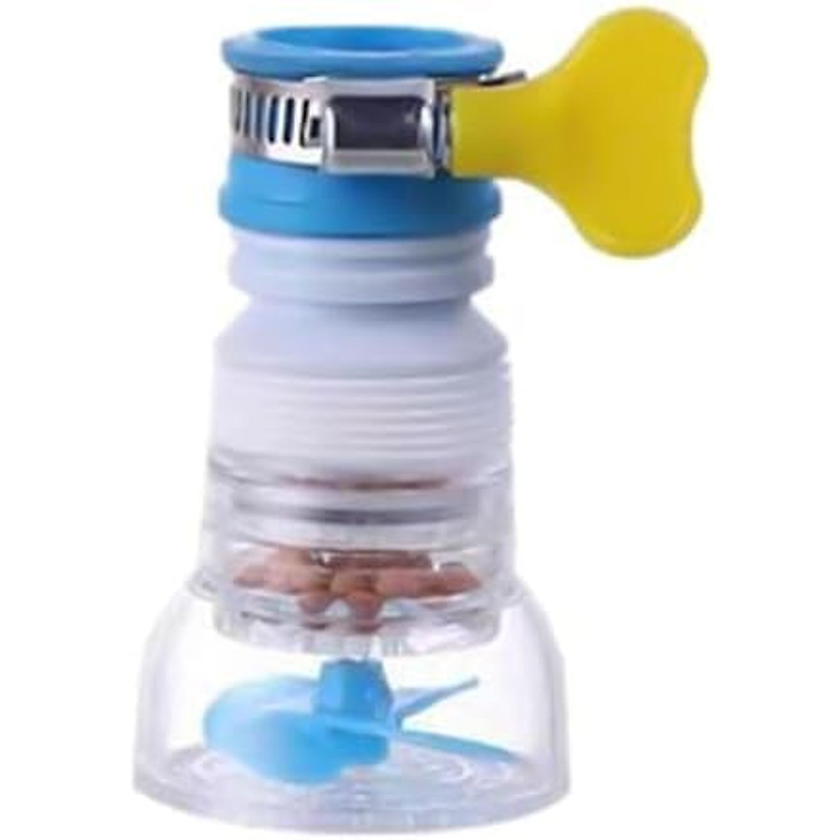 Blue 360 Degree Rotating Faucet Aerator Telescopic Anti-Splash Water- Saving Tap Sprayer, Tap Nozzle With Filter Tip Faucet Adapter for Kitchen Bathroom Faucet Parts Water Filtration and Softeners