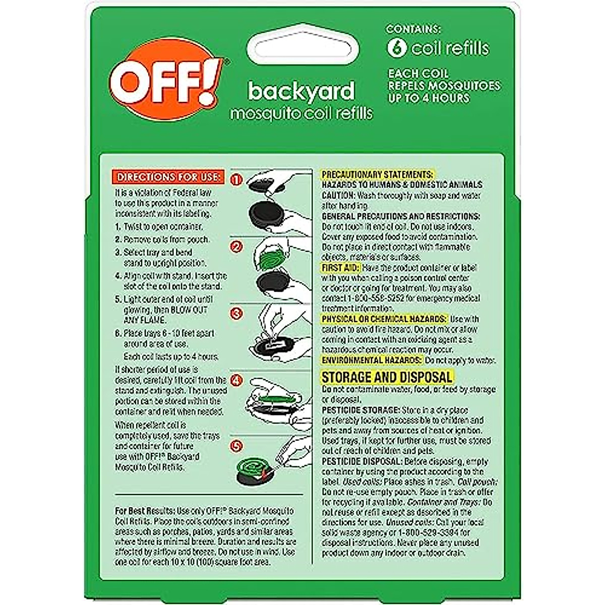 Off Mosquito Repellent Refill