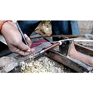 GRI9 8MM Tulsi mala Beads Necklace Holy Basil 108 + 1 Beads Ram Japa Prayer Mala Energized 108 Hindu Tibetan Buddhist Rosary for Chanting Mantra (Red Tessel)