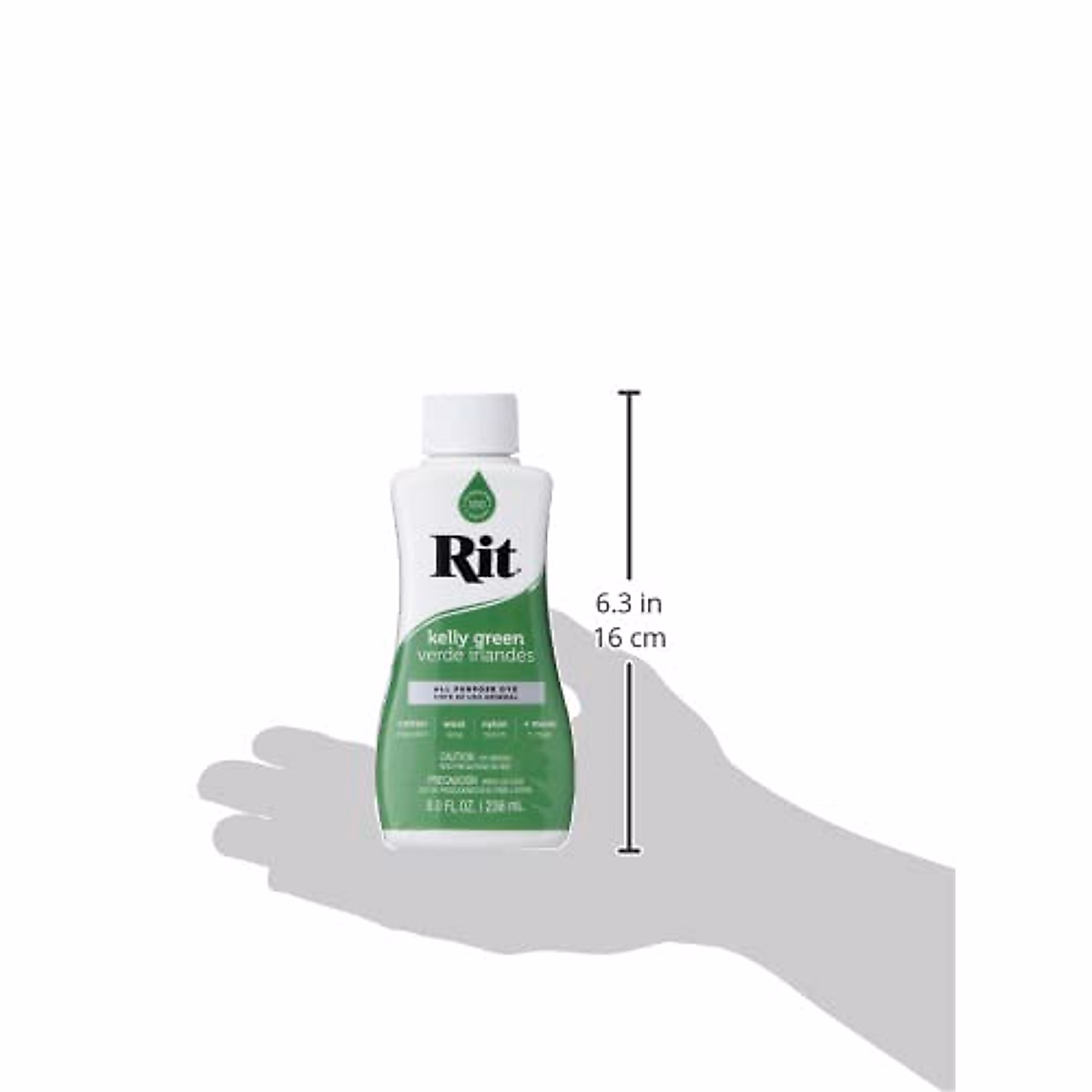 Rit Dye All Purpose Liquid Dye 236ml, Kelly Green