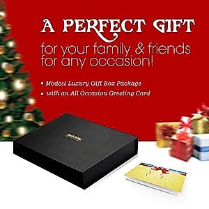 SHARPAL Pocket Knife Sharpener & Garden Tool Sharpener, Sharpening Straight and Serrated Knives, Lawn Mower Blade, Axe, Pruners, Shears, Scissors, Combo Gift Pack w/Greeting Card