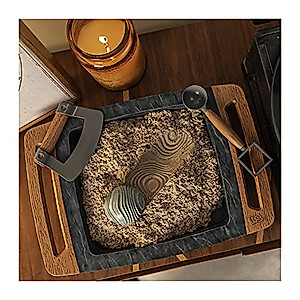 Kinetic Sand Kalm, Zen Garden Box Fidget Toy with All-Natural Kinetic Sand and 3 Tools for Relaxing Play, Sensory Toys, Sand Toys for Adults and Kids