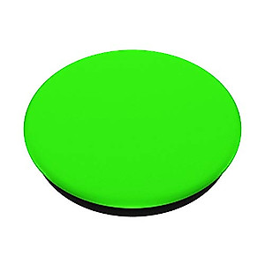 Neon-Green: Cute Minimalist Simple Solid-Color PopSockets PopGrip: Swappable Grip for Phones & Tablets