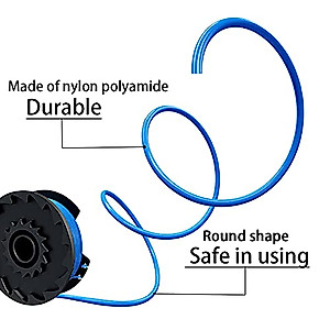 29252 Weed Eater Spool for Greenworks Weed Eater String Replacement Spool, 0.065"-16ft Trimmer Line Replacement Spool for Greenworks Weed Wacker String Trimmer 24V 40V (10 Spool+2 Cap)