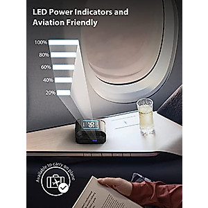 Moman V Mount Battery, Power 95 Mini V Lock Batterys 95Wh 6450mAh 14.8V with 2×D-TAP/USB-A/BP Output, Small Portable for Sony Canon Camera BMPCC Camcorder DSLR Monitor LED, V-Mount-Dtap-Mini-Battery