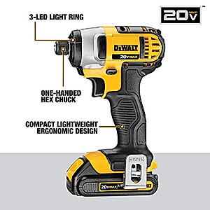 DEWALT 20V MAX Combo Kit, Compact 7-Tool (DCK720D2)