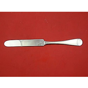 Antique Acid-Etched by Whiting Sterling Silver Child's Knife with Girl Face 7"