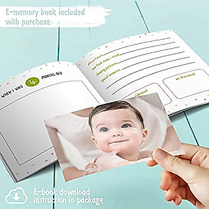 ATHENA FUTURES Baby Monthly Milestone Blanket for Girl, Baby Gifts, Baby Milestone Blanket for Baby Girl, Blankets for Newborn Girls, 60"x40" Soft Floral Blanket with Wreath & Hairband Markers