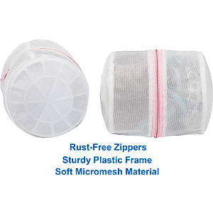 Simple Houseware Premium Bra Lingerie Wash Bags - 3 Pack