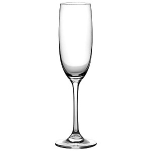 Amlong Crystal Lead-Free Champagne Flutes Glasses, Normal Stem, Set of 4