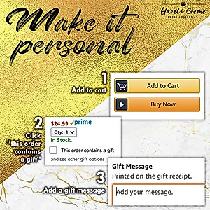 Hazel & Creme Gold Cookie Gift Box - Chocolate Box 20 - Gourmet Food Gift - Mothers Day, Birthdays, Anniversary, Corporate, Holiday Gifting