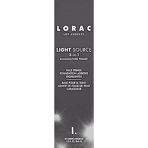 LORAC Light Source Illimunating 3 in 1 Primer, Dusk, 1.01 Fl Oz
