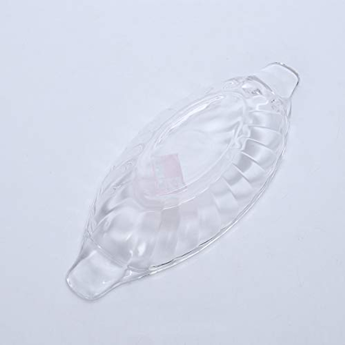 Yardwe Crystal Dessert Bowls Footed Glass Dessert Cup Pudding Cup Yogurt Jars Serving Mixing Bowls Glasswares for Mousse Ice Cream Appetizers Desserts (Banana Boat)