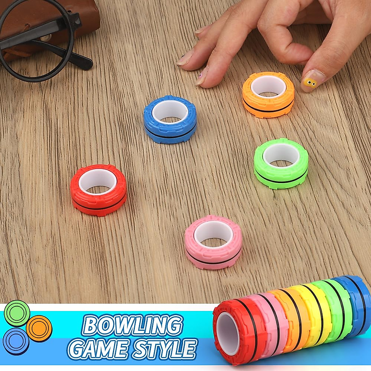 Anzmtosn 1.26 Inch Jumbo Magnetic Building Block for Kids Toddlers, Safe ABS Science Kit Large Magnets Cube Educational Learning Toy Stem Toy 3D Stacking Logical Toy Xmas Stocking Stuffer