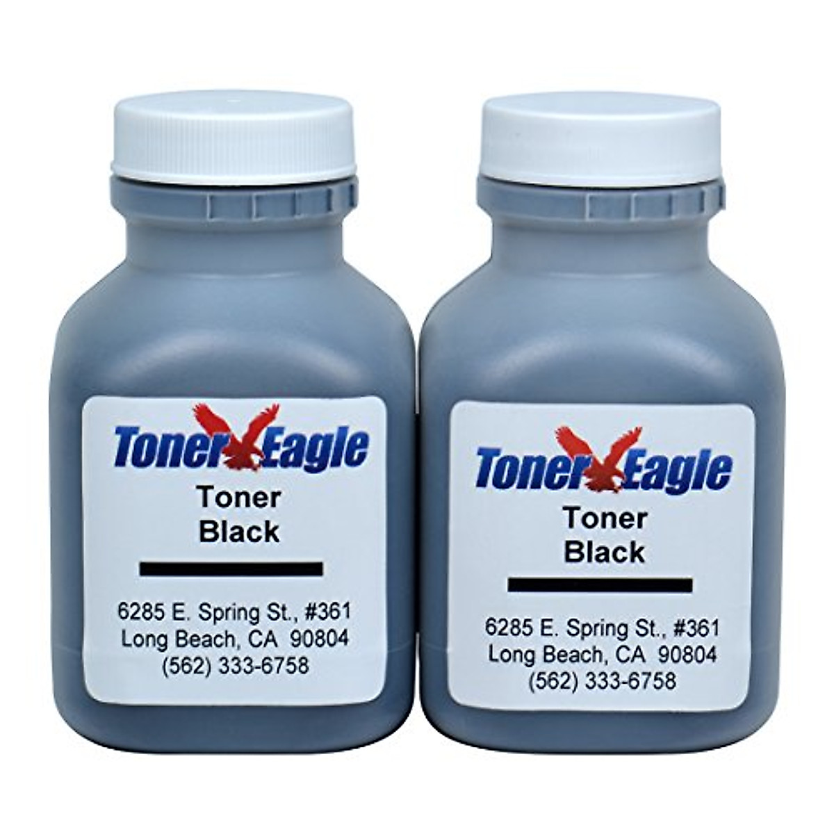 Toner Eagle Toner Refill Kit Compatible with HP Laserjet 1200 1200n 1200se 1220 1220se 15X C7115X [Black, 2-Pack]