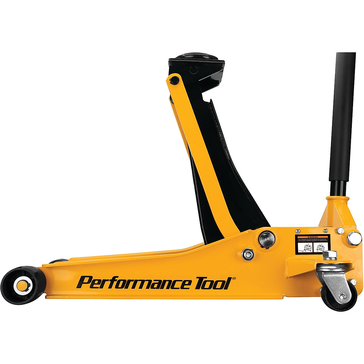 Performance Tool W1645 Professional Low-Profile Swiveling Floor Jack, 3.5-Ton Capacity, Lift Range 3-1/2-Inch to 20-1/2-Inch