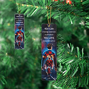 Bookmarks Ruler Metal El Measure Pulga Tassels Messi Bookography Soccer Reading Collage Bookworm Quote for Book Bibliophile Gift Reading Christmas Ornament Markers