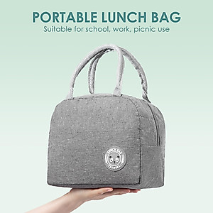 Housmile Bento Box Adult Lunch Box, Stackable Bento Lunch Box Container with Accessories, Built-in Utensil Set, Bento Box Kit with Bag, BPA-Free, Microwave Safe, Leak-Proof Lunchbox for Work, Picnic