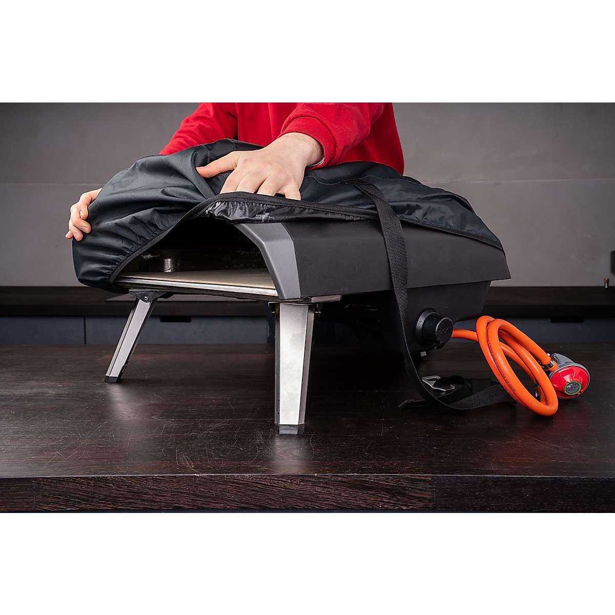 ooni Koda 16 Protective Cover - Waterproof and Weatherproof Pizza Oven Cover - Pizza Oven Accessories - Outdoor Pizza Oven Accessory