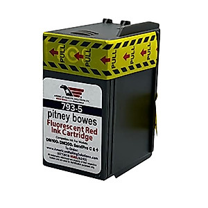 PB 793-5 Replacement Red Fluorescent Ink Cartridge for SendPro and DM Series Machines