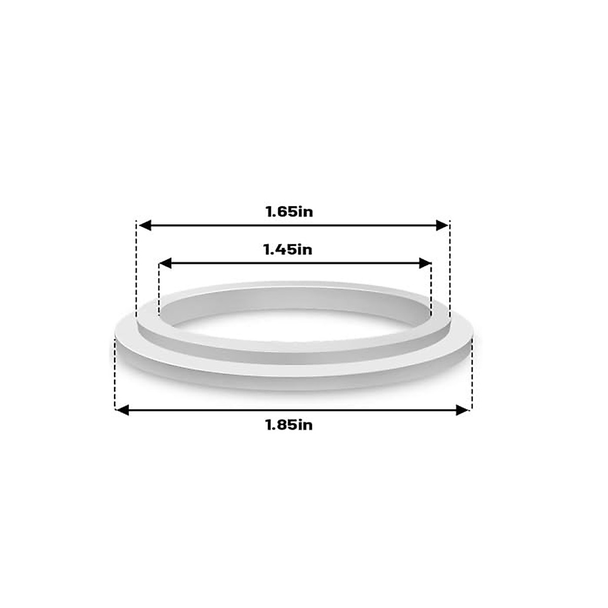 FSYHVVY Replacement Connector Seals Gaskets Washers for Coleman Lay-Z-Spa, A and B/C (2A+4B/C)