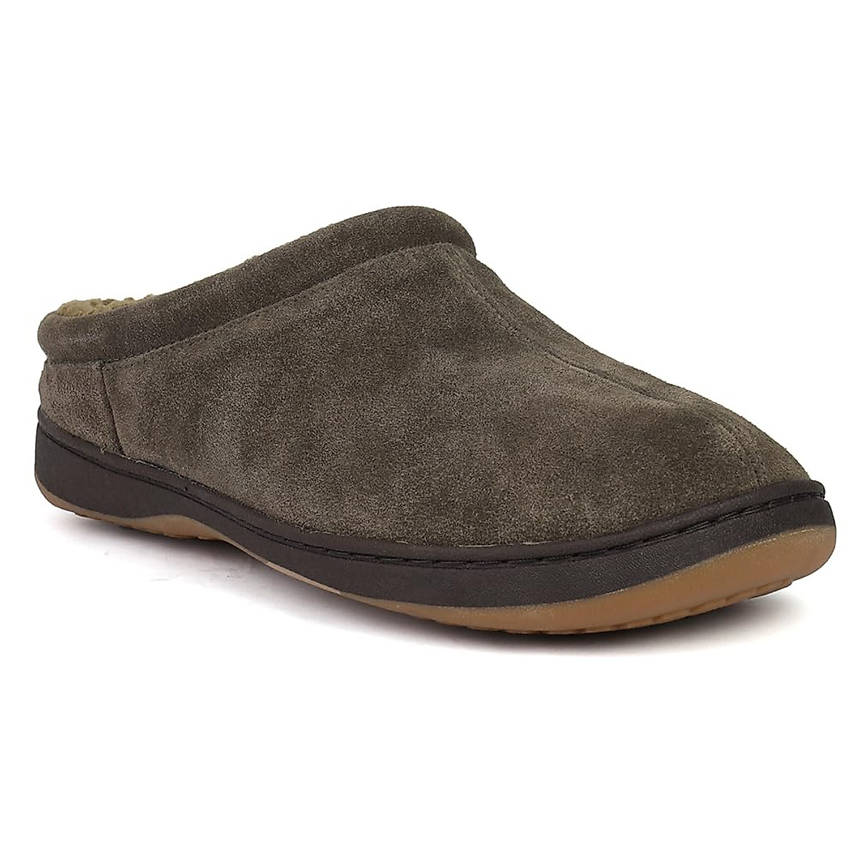 Tempur-Pedic Mens Arlow Scuff Casual Slippers Casual - Grey - Size 10 D