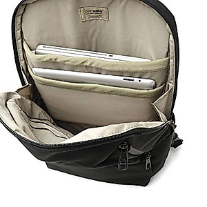 Pacsafe Men's Metrosafe X Anti Theft 20L Backpack-with Padded 15" Laptop Sleeve, Dark Denim, 20.5 Liter