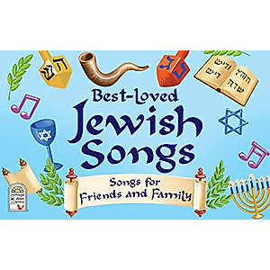 Best-Loved Jewish Songs for Hanukkah, Passover, Shabbat, Rosh Hashanah, Yom Kippur, Sukkot, Purim And More. A Children's Sound Book for Kids