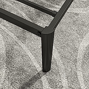 BedStory 16 Inch Queen Size Bed Frame - Heavy Duty Metal Platform Bed Frame - Easy Assembly, No Box Spring Needed - Curved Bed Legs Design to Avoid Injury - Supports Up to 2500 Lbs
