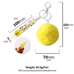Keychain Debit Card Grabber ATM Card Grabber Plastic Clip for Long Nails Contactless Card Reader Clothing Accessories (Yellow)