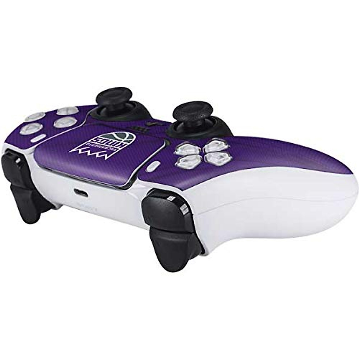 Skinit Decal Gaming Skin Compatible with PS5 Controller - Officially Licensed NBA Sacramento Kings Jersey Design