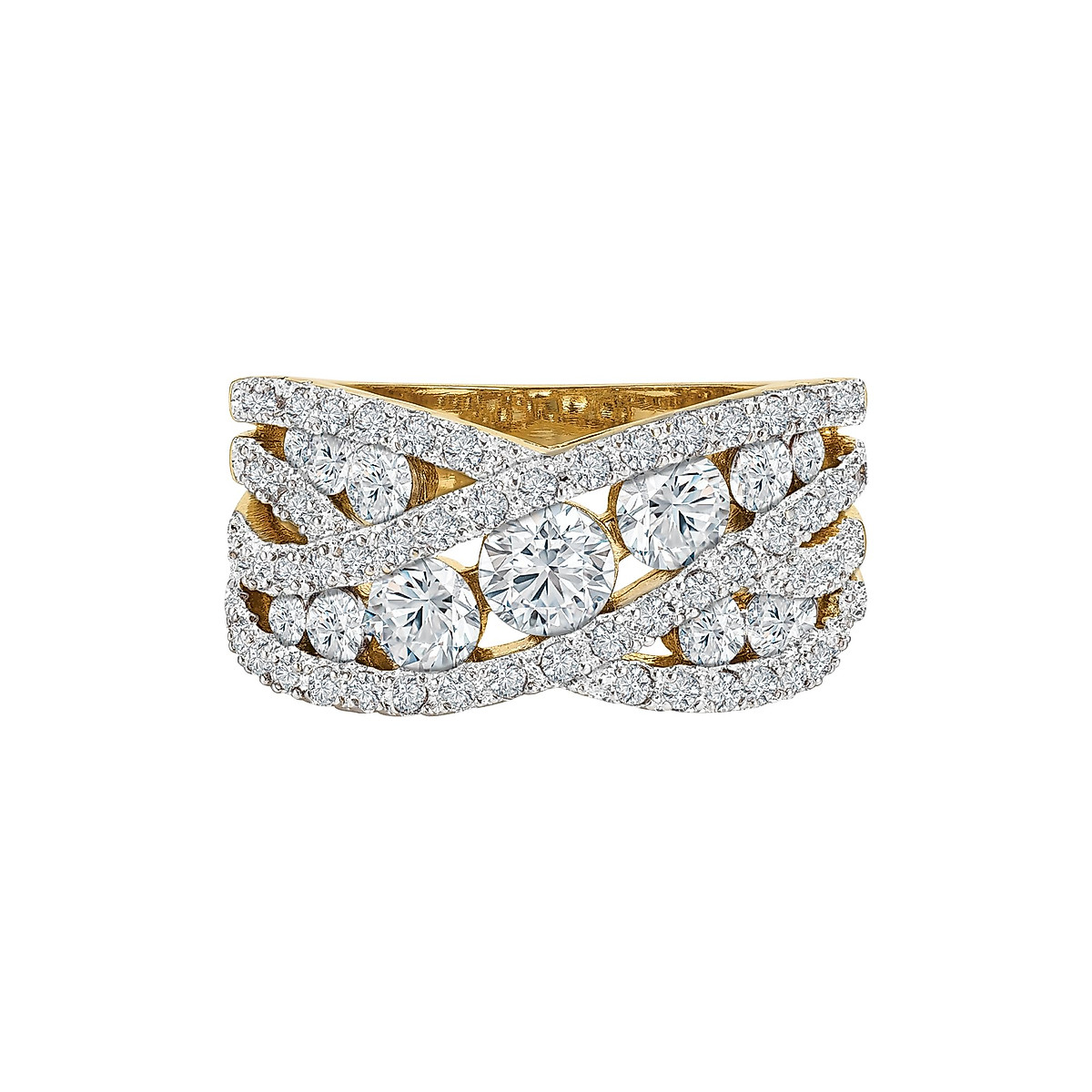 The Five Carat Kiss Diamonisse Ring (Size 7), | #6277-0060