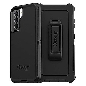 OtterBox DEFENDER SERIES SCREENLESS EDITION Case for Galaxy S21 5G (ONLY - DOES NOT FIT Plus or Ultra) - BLACK