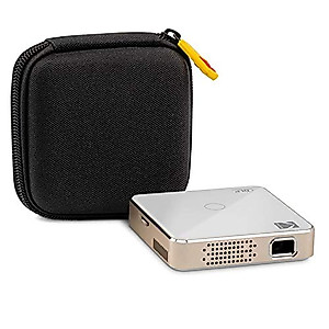 KODAK Luma 75 Pocket Projector - Portable Movie Projector w/Built-in Speaker for Home & Office HDMI, USB, with EVA Travel Case