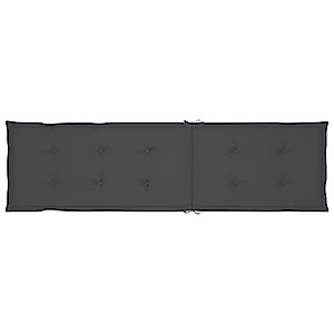 imasay Deck Chair Cushion Anthracite (29.5"+41.3") x19.7"x1.2"